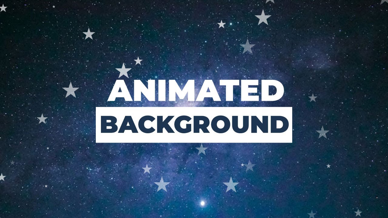 Animated Background HTML CSS JS | Particles JS - YouTube