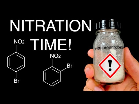 NITRATION TIME! Making A Chemical Called Nitrobromobenzene