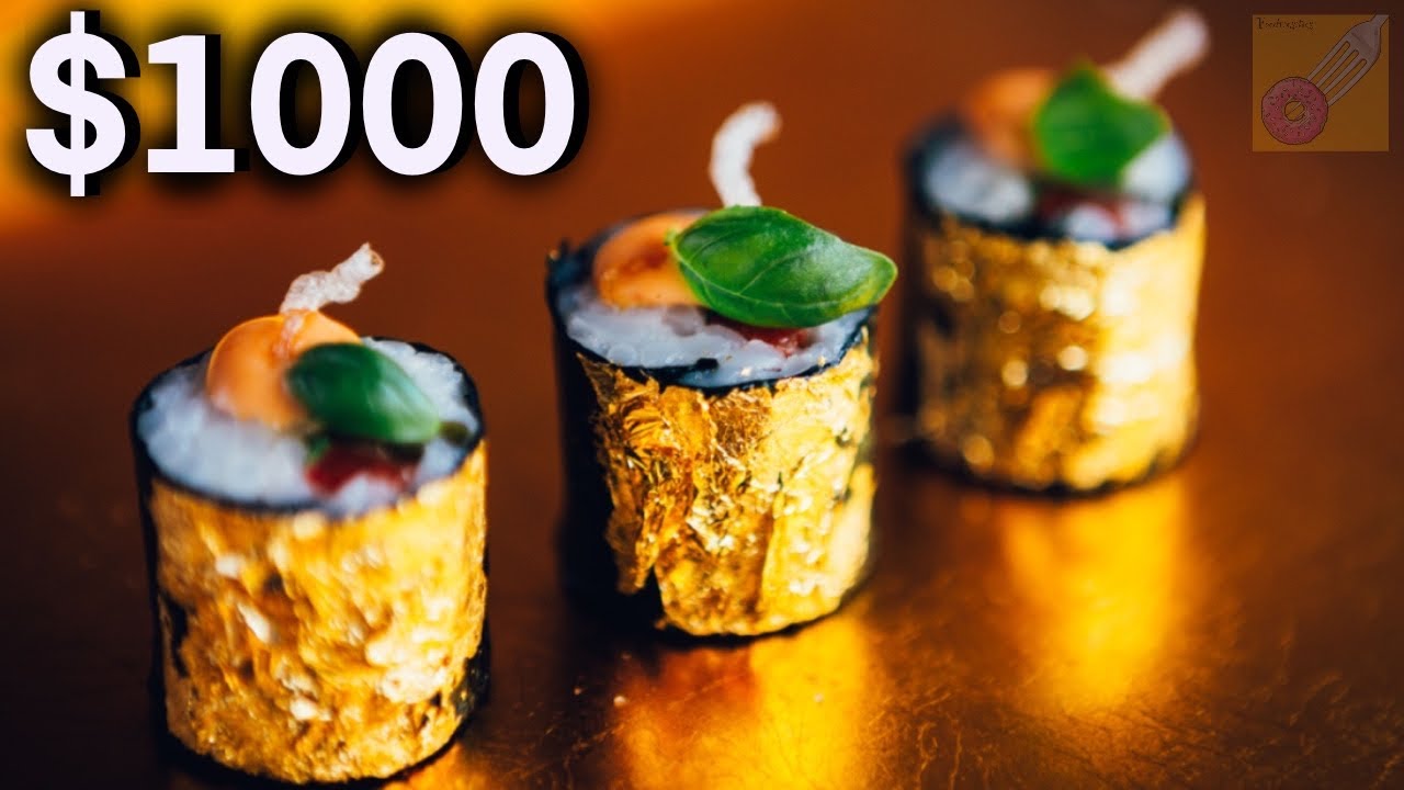 Eating 5 Most Expensive Sushi Dishes #BFoodC - YouTube