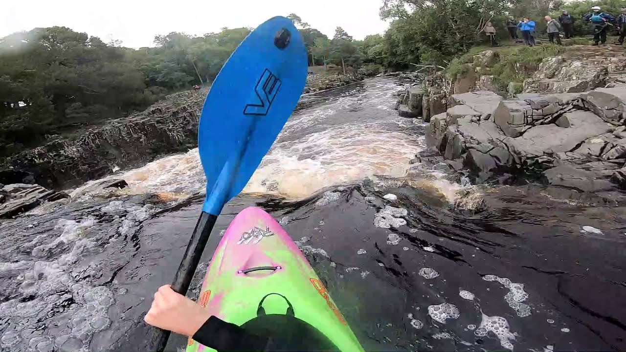 Kayaking Tees - High Force to Low Force - YouTube