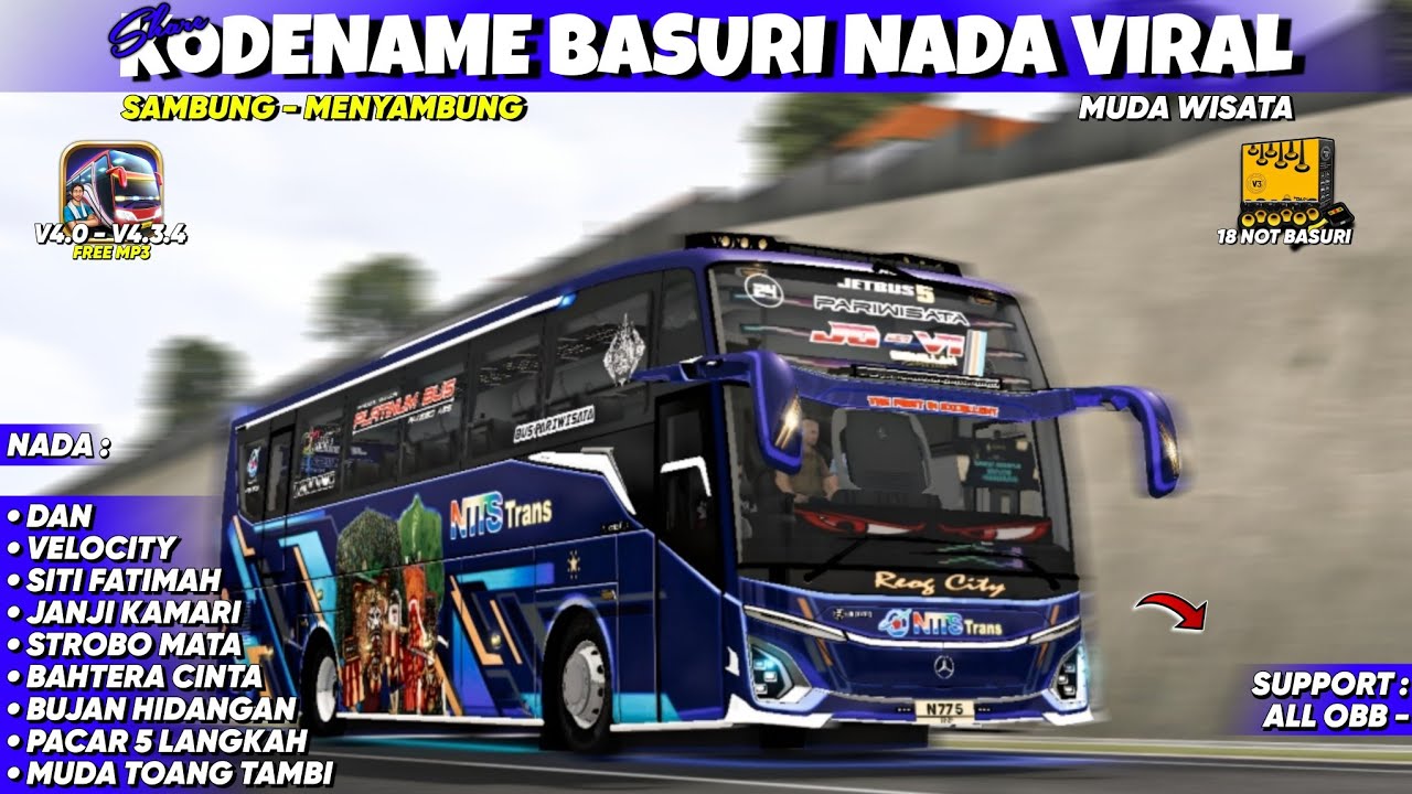 18 NOT 🤤 | KODENAME BASURI MUDA WISATA V4.0 - V4.3.4 NADA VIRAL ...