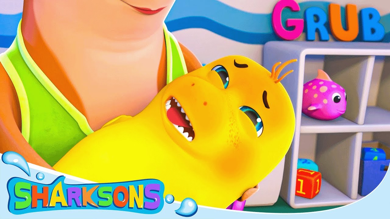 Sick Song | The Sharksons - Songs for Kids | Nursery Rhymes & Kids ...