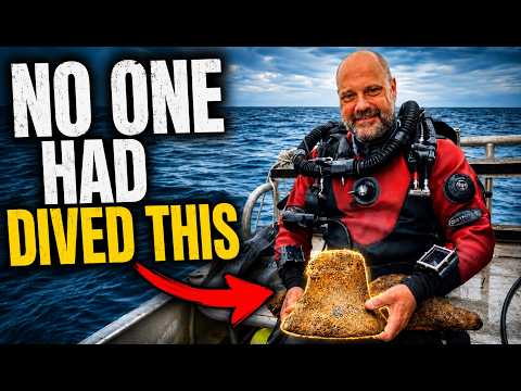 90 Metres (295 Feet) Down — A Virgin Wreck Untouched Since 1943