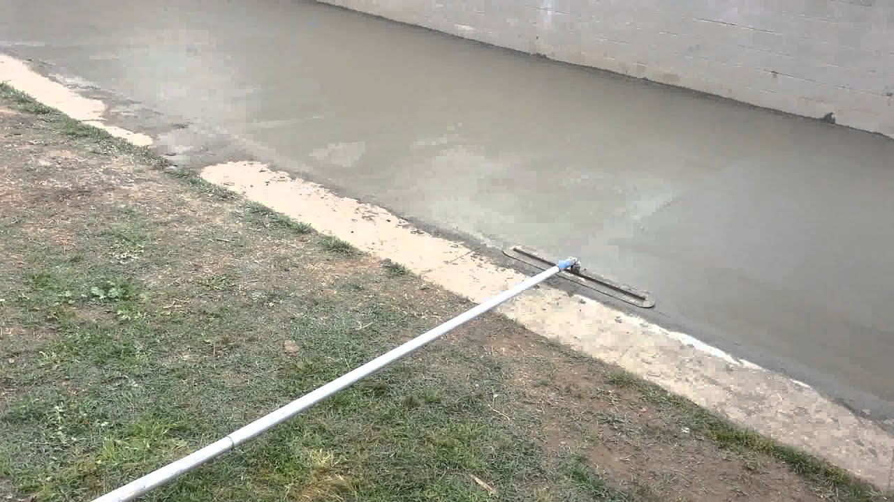 How to really concrete slap - YouTube