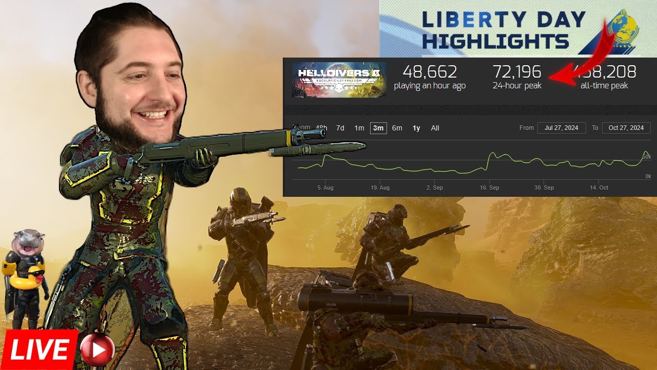 HUGE LIBERTY DAY NEWS! CONSTITUTION EXPLODES HELLDIVERS 2? Best Weapon ...