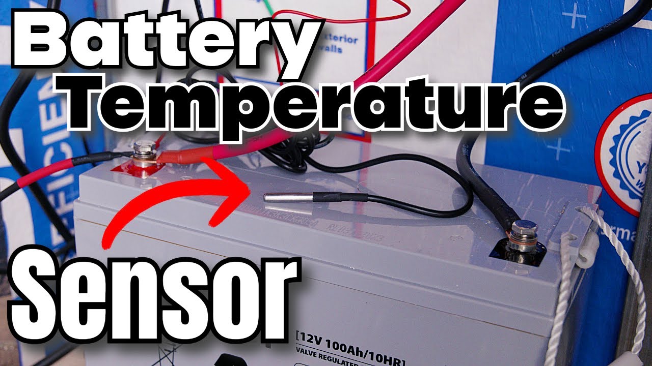 How To Install Battery Temperature Sensor Solar Charger Easy Simple ...