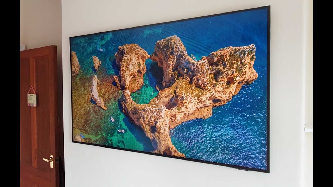 How to make an Extra Slim Television Wall Mount bracket for free - YouTube