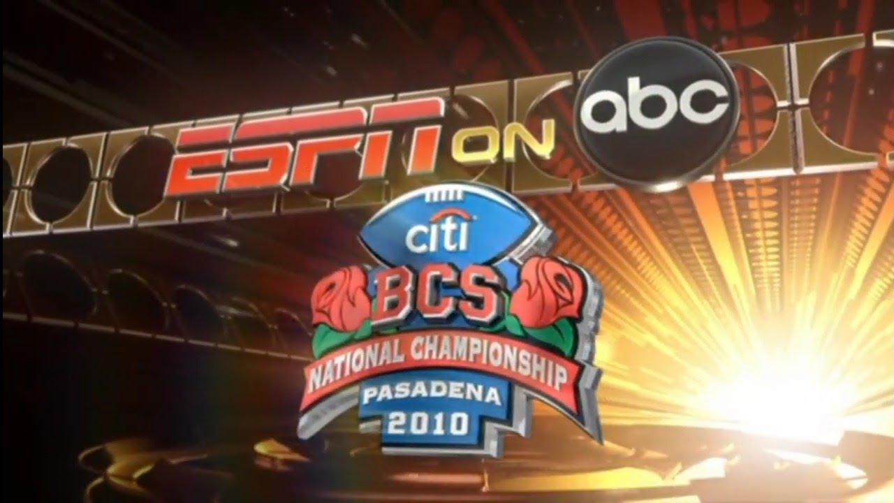 ESPN/ABC Signature: Home of the 2010 BCS National Championship Opening ...