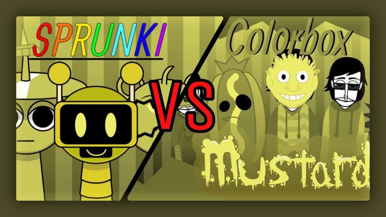 Incredibox Mustard VS Sprunki Mustard (rare mode) - YouTube