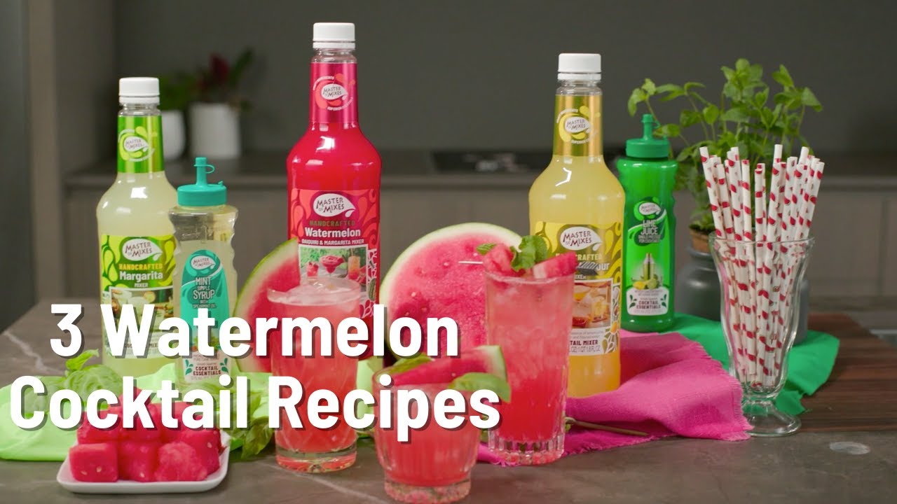 Cocktail Countdown: Watermelon - YouTube