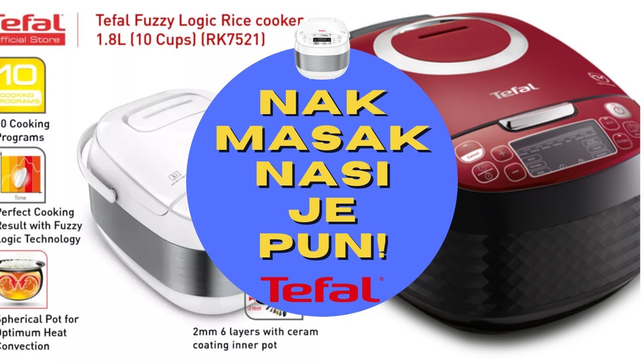 Tefal RK7521 Delirice Rice Cooker - YouTube