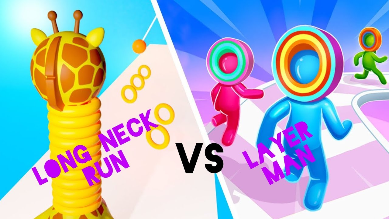 Long Neck Run 🏃💨🏃💨🏃💨 Vs Layer Man 3d🛟🛟🛟 Max Level Gameplay👈👈 💥💥👉👉 ...