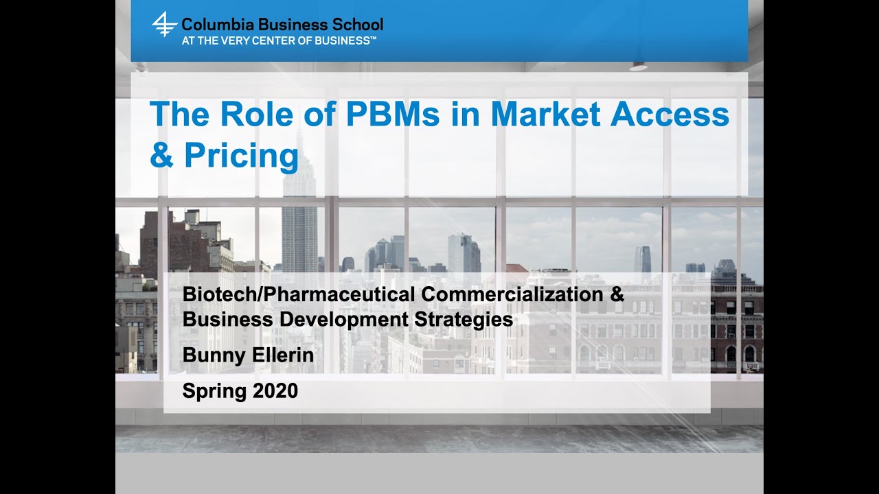 The Role of PBMs in Market Access & Pricing - YouTube