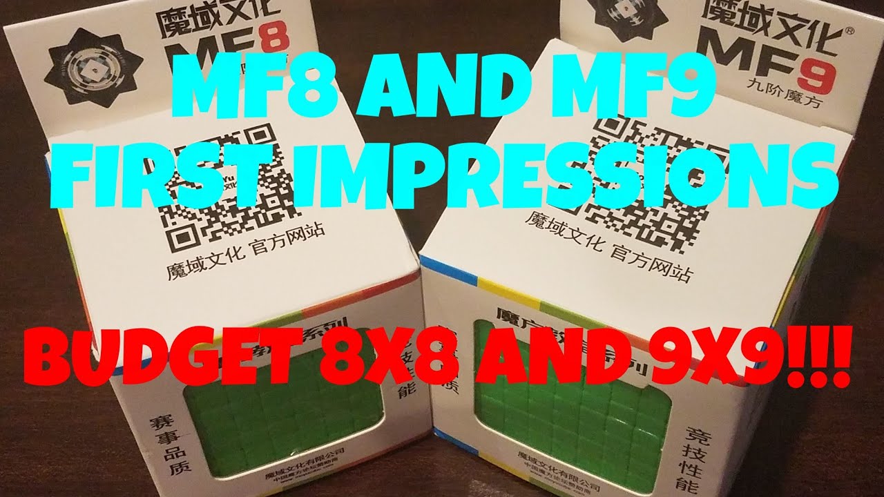 MF8 AND MF9 FIRST IMPRESSIONS | MAGICCUBEMALL - YouTube