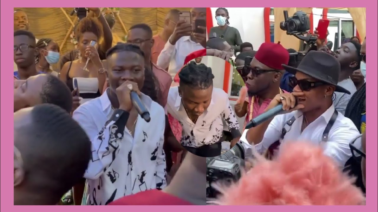 Stonebwoy and Kidi Shuts Down Roseline Okoro's Traditional Wedding ...