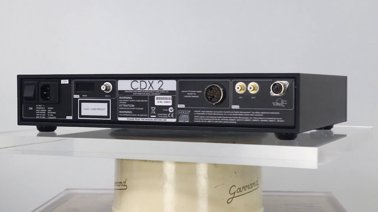Naim CDX2 - YouTube