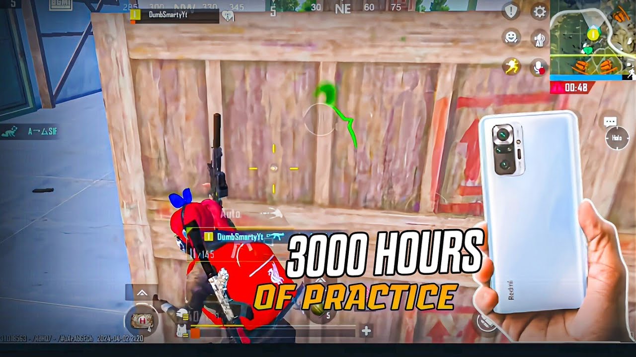 What 3000 Hours Of Practice Looks Like In Redmi Note 10s | BGMI ...