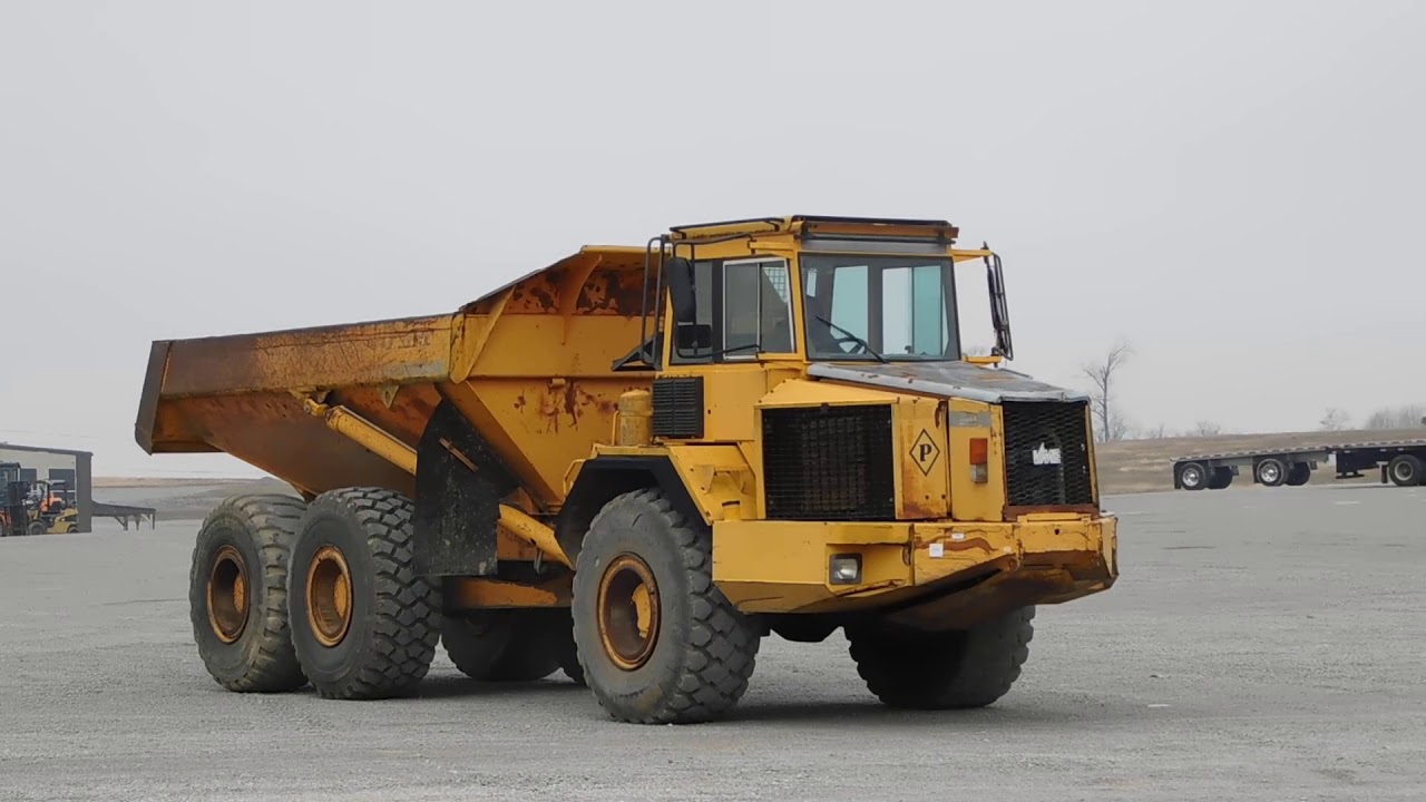 1995 VOLVO A30 ARTIC DUMP TRUCK - YouTube