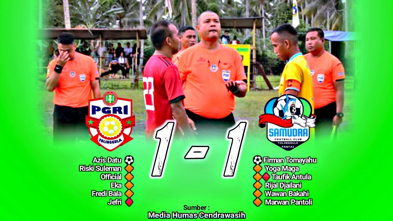 CENDRAWASI CUP III samudra jr VS pgri tolinggula - YouTube