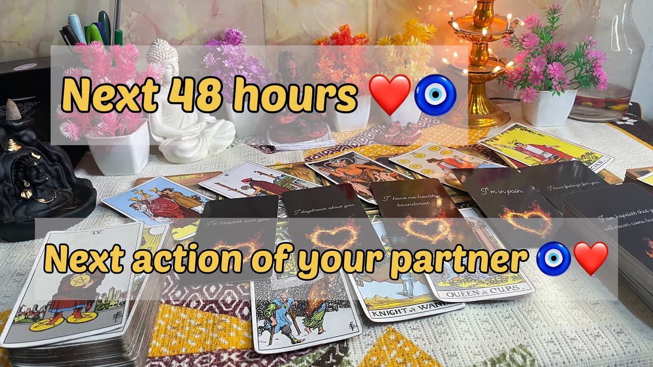 Next 48 hours || Action of your partner || Tarot with Simran || #tarot ...