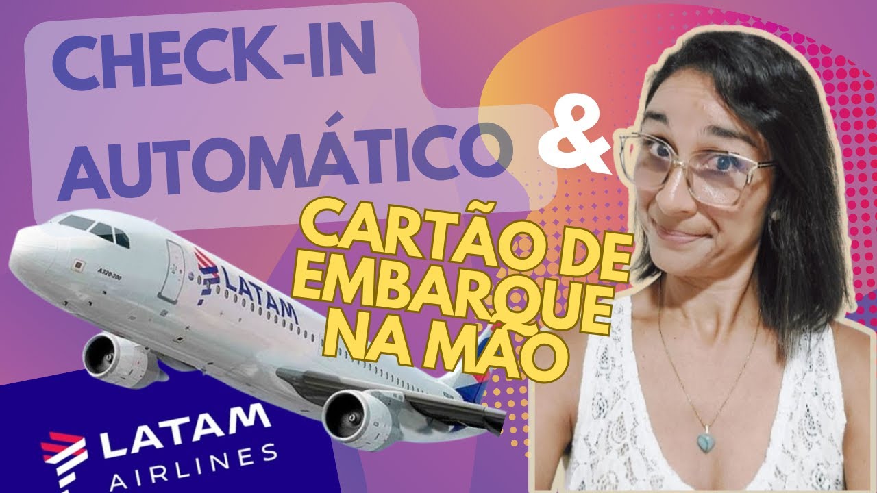 COMO FAZER CHECK-IN NA LATAM? Ganhe tempo ao chegar no aeroporto! # ...