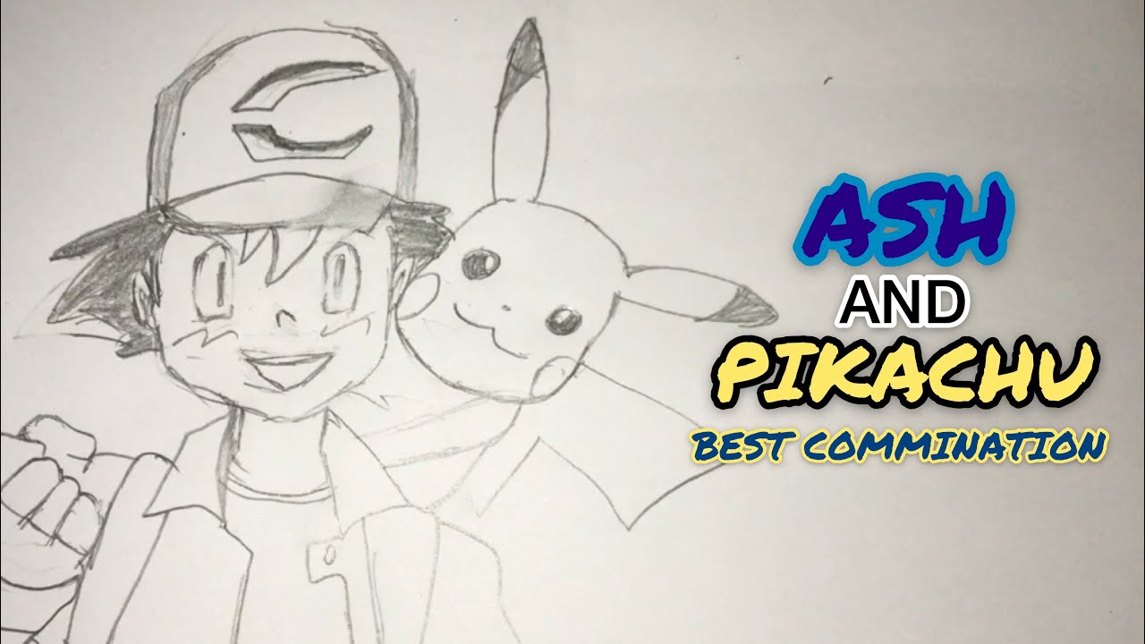 😉[] DRAWING ASH [] How to draw Ash[]😉 - YouTube