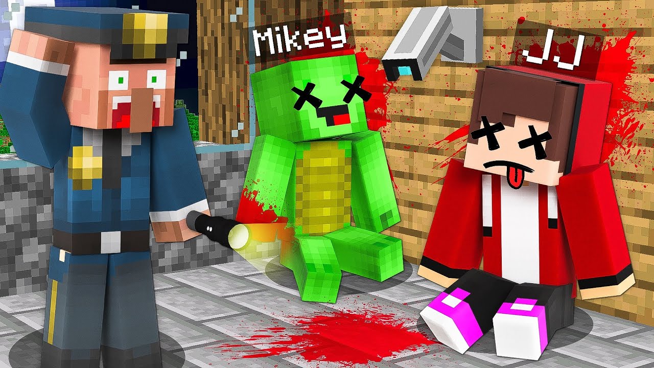 Who KILLED JJ And Mikey 10 Minutes AGO In Their House - in Minecraft ...