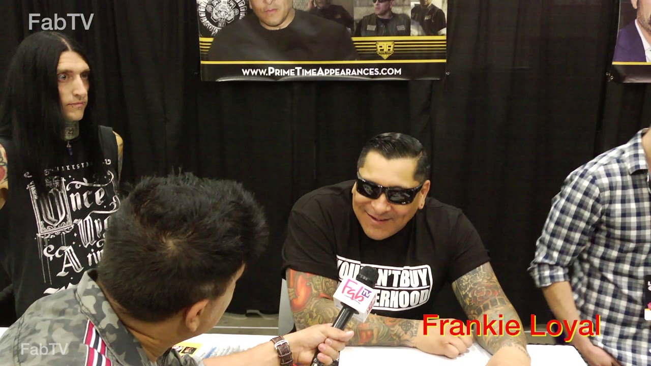 Mayans M.C. star Frankie Loyal at LA Comic Con 2019 - YouTube