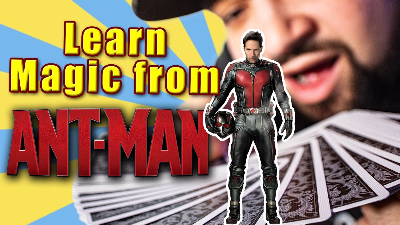 Ant-Man Card Magic Taught By PRO MAGICIAN - YouTube