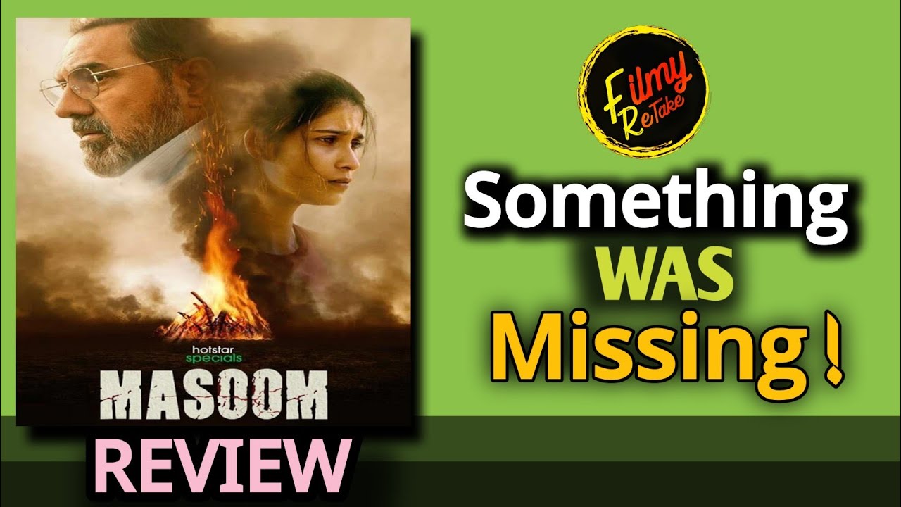 MASOOM WEB SERIES REVIEW AND REACTION | @JioHotstar | FILMY RETAKE ...