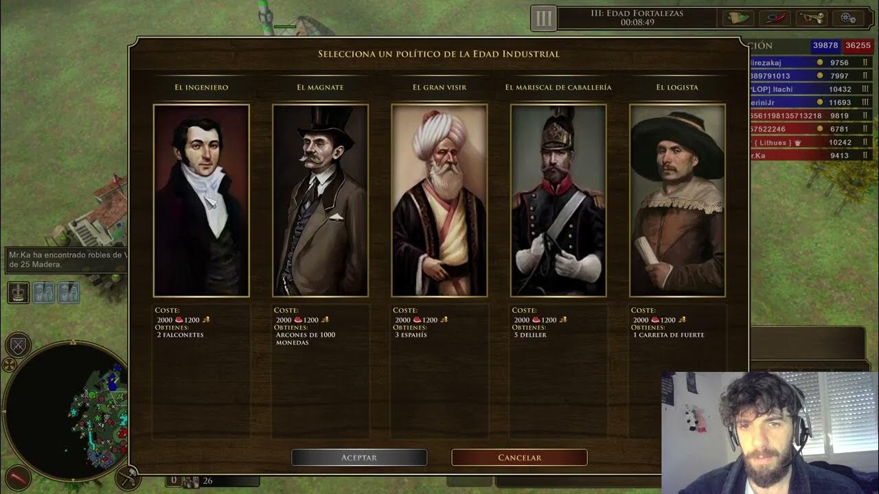 4vs4 Somos 3 Otomanos En El Mismo Equipo Age Of Empires 3 Youtube
