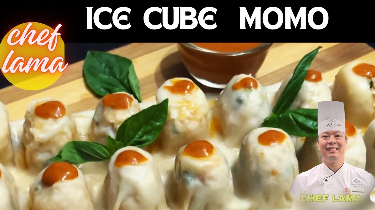 How to make ice cube chicken momo | Here's a simple recipe to make Ice ...