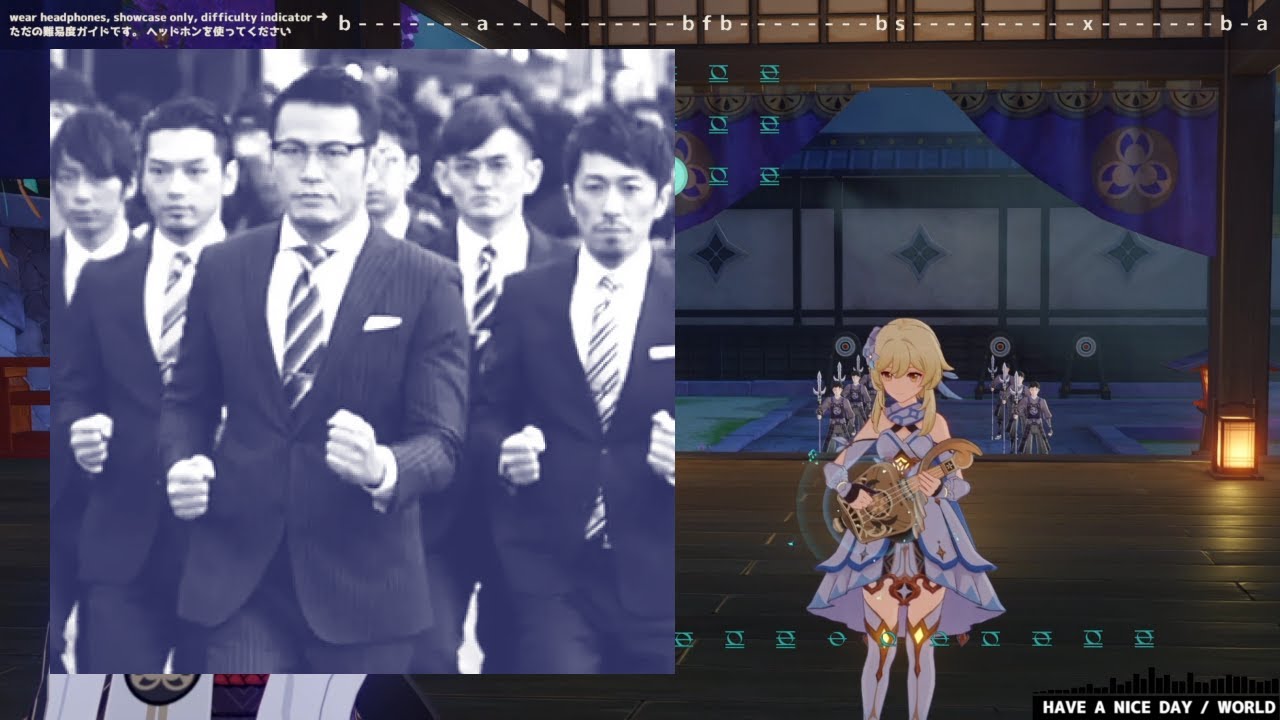 Genshin Floral Zither - HAVE A NICE DAY / WORLD ORDER // cBm Music // 2 ...