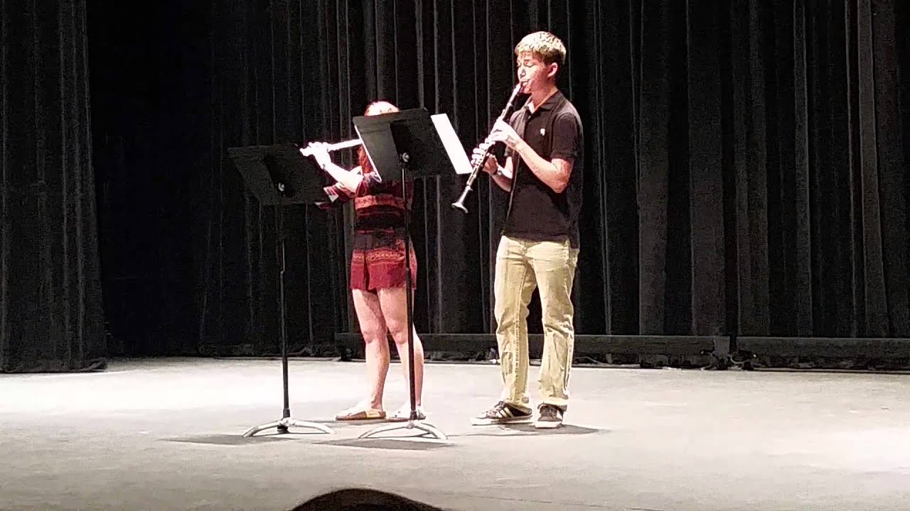 Beethoven - Three Duos for Clarinet and Bassoon - YouTube