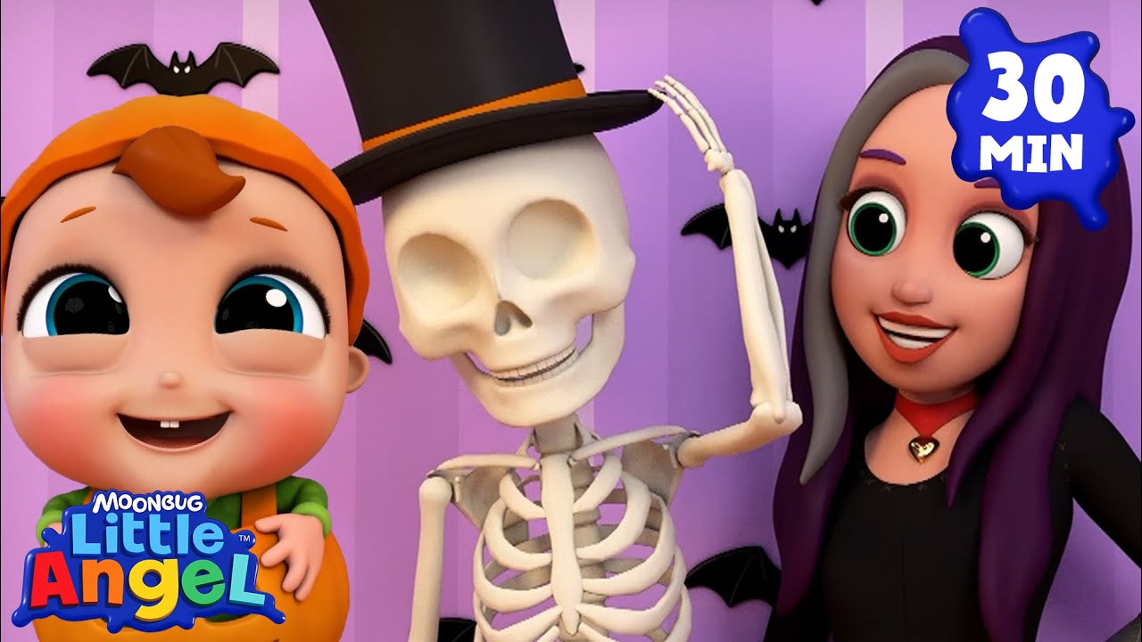 This Is The Way we...trick or treat!👻🎃 | Little Angel | Monster Cartoon ...