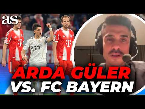 Former Real Madrid player DELIVERS PRICELESS REACTION on Arda Güler vs. FC Bayern