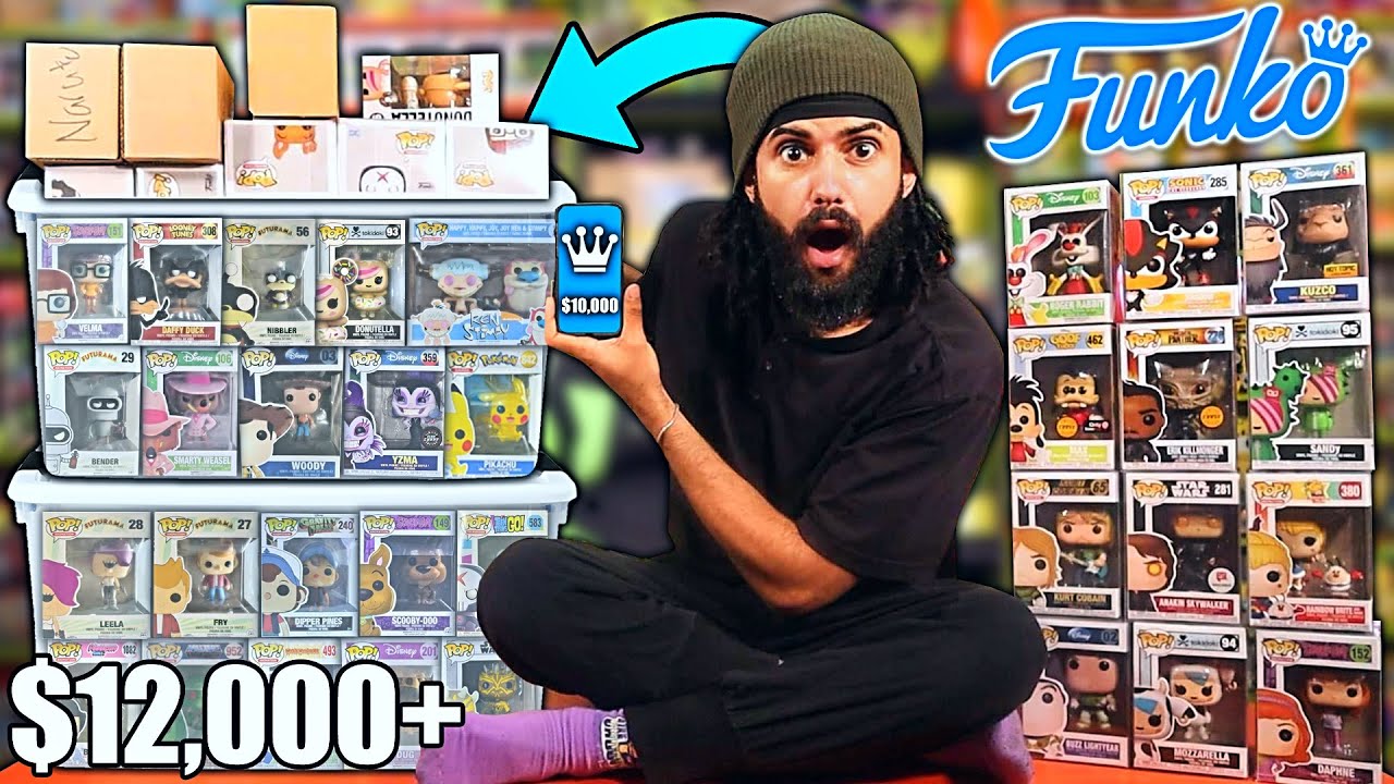 ADDING MY ENTIRE FUNKO POP COLLECTION FROM STORAGE INTO THE FUNKO APP ...