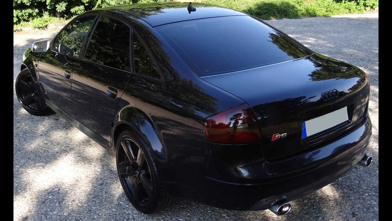 AUDI S6 4.2 V8 Straight pipes - YouTube