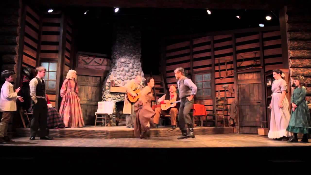 Pamela Daly as "Ma Ingalls" Dances a Jig! - YouTube
