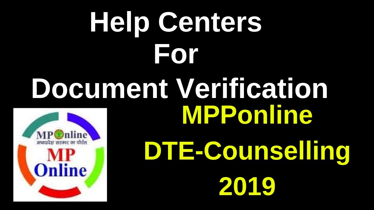 How to find help center for document verification for choice filling ...
