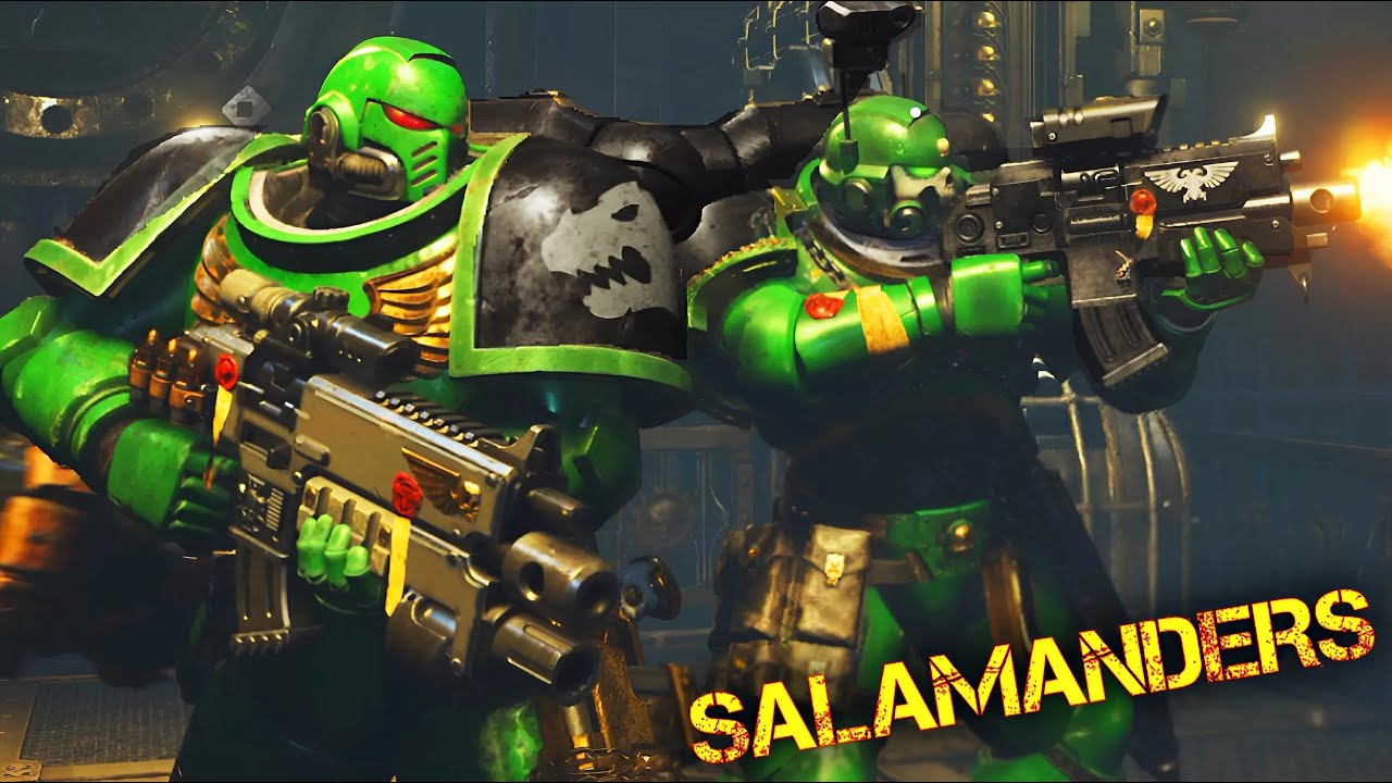 SALAMANDERS SQUAD: Tactical Class EPIC Gameplay! - Warhammer 40k: Space Marine 2 - YouTube