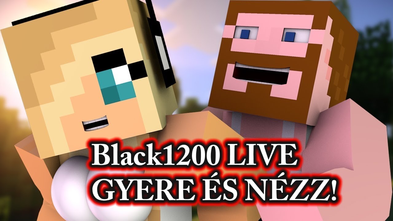Minecraft Live #54 | Minden jó! Builder TGF! IP: black.craftit.pro ...