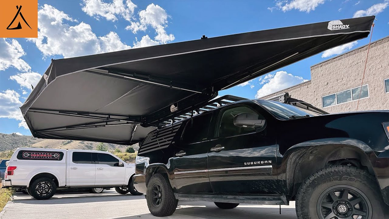 Awnings and Rooftop Tents - Shady Overlander - YouTube
