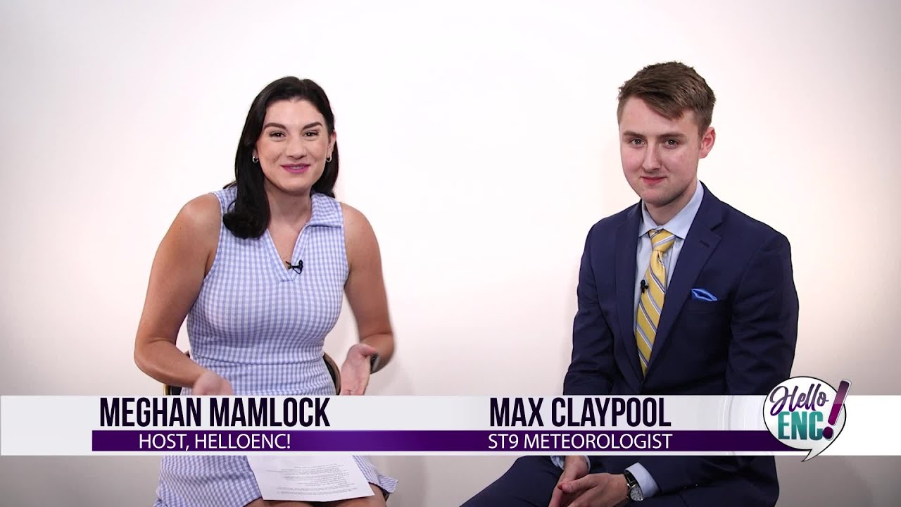 Meghan Meets Storm Team 9 Meteorologist, Max Claypool 06.14.22 - YouTube