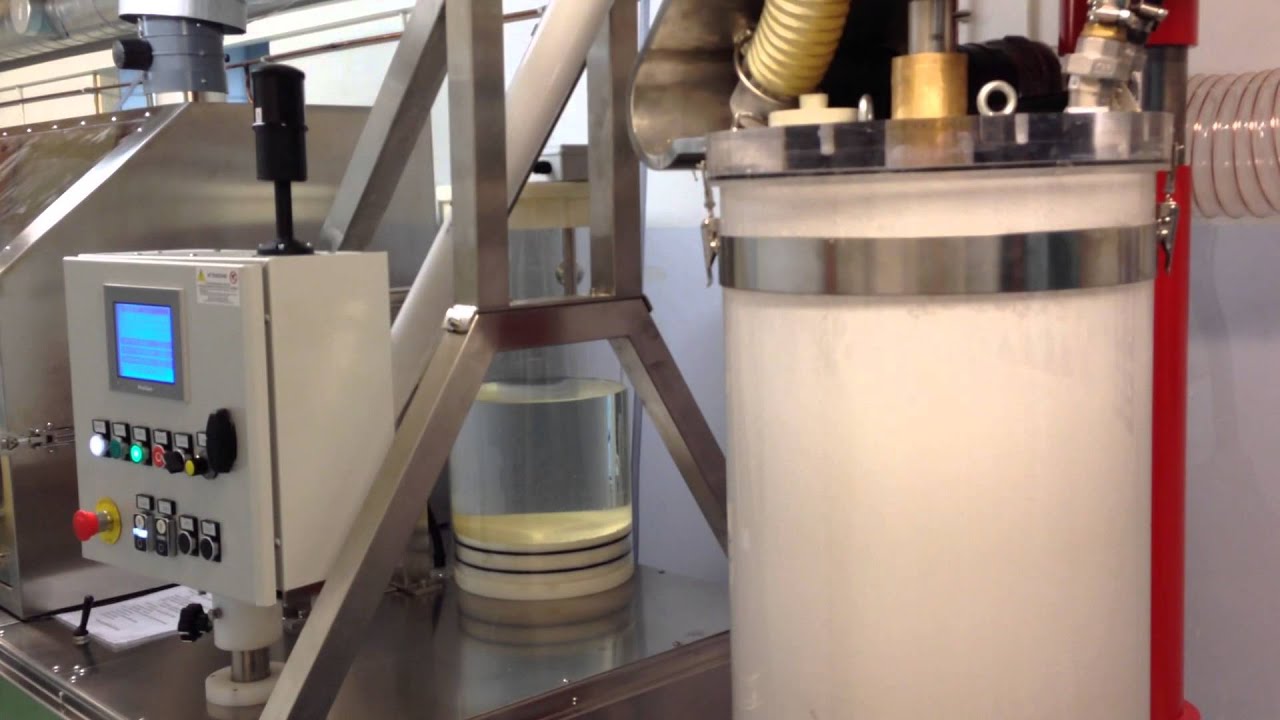 investment powder mixing machine www.tekaonline.com - YouTube