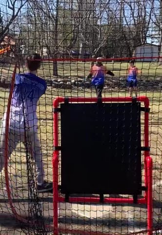 Noah’s first homer of the season!!!! - YouTube