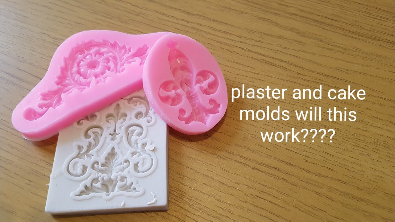 DIY Plaster and cake molds, will this even work? - YouTube