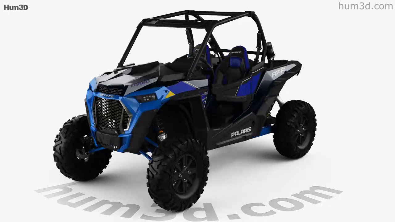 Polaris RZR 1000 Turbo S 2019 3D model by 3DModels.org - YouTube
