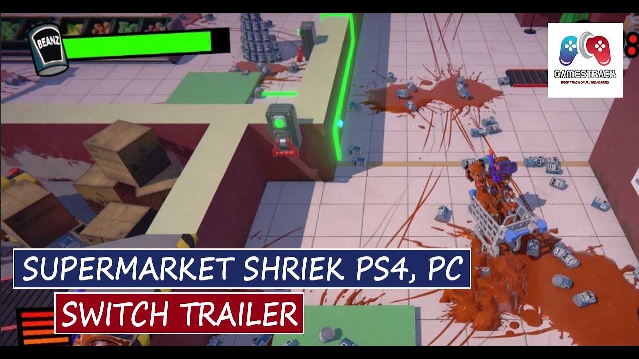 Supermarket Shriek Official Announcement Trailer | Nintendo Switch, Ps4 ...