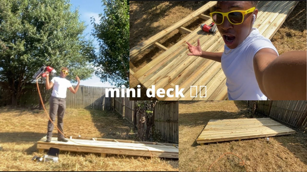 Building a mini deck *must watch* - YouTube